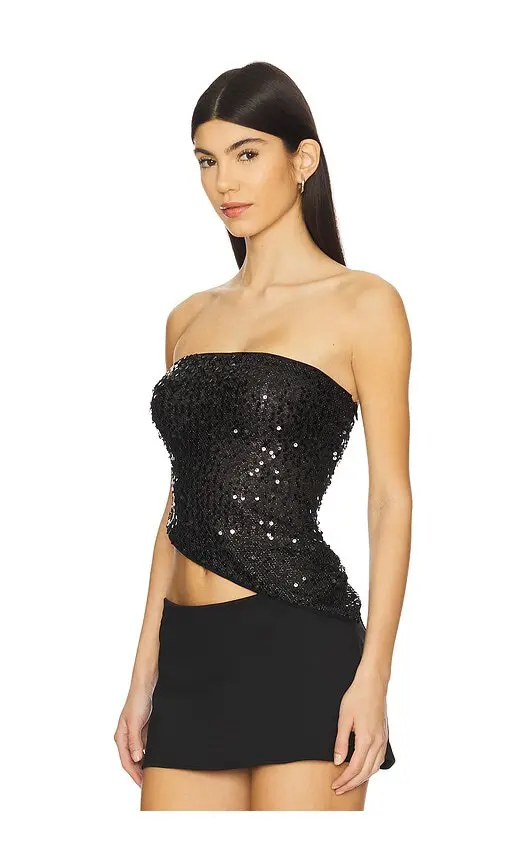 Superdown Patrize Asymmetrical Top