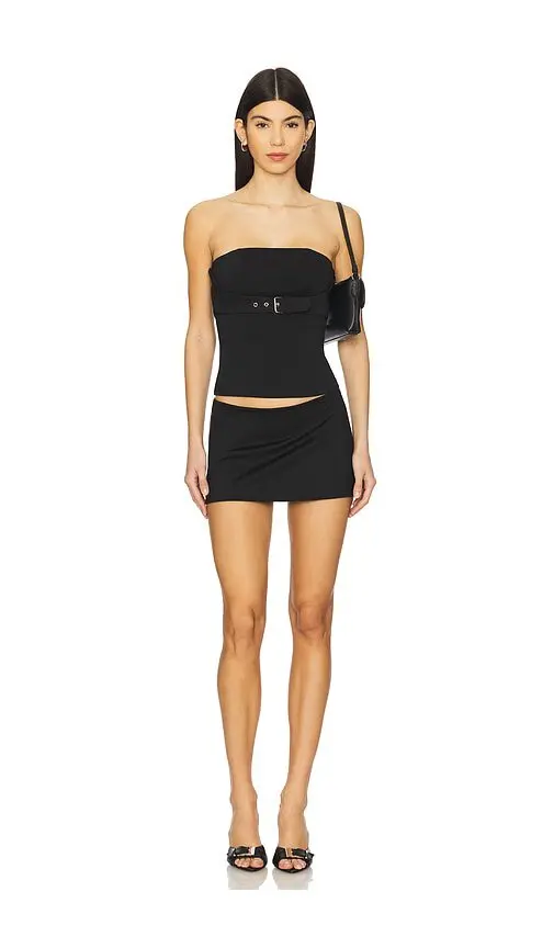 Superdown Capri Strapless Top - Black