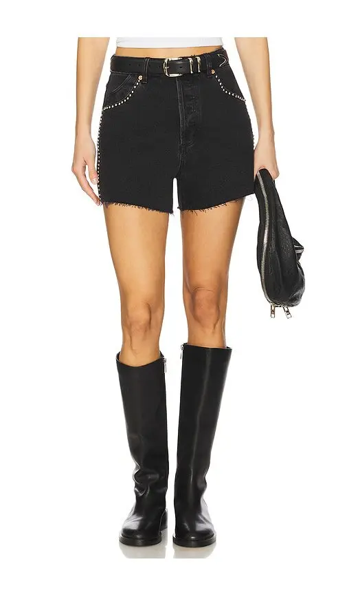 Rolla's Mirage Thunder Studded Denim Short