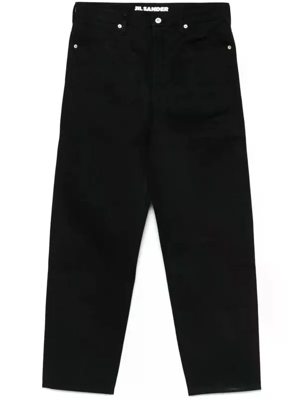 JIL SANDER Straight-leg Jeans - Black