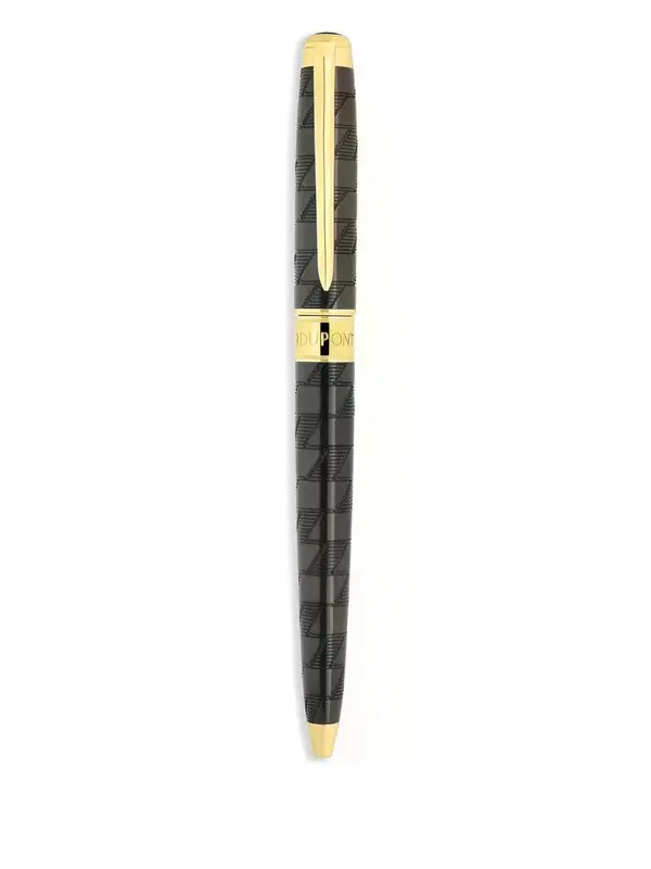 S.t. Dupont Engraved-logo Ballpoint Pen - Black