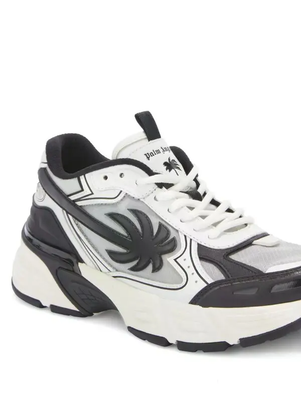Palm Angels Leather Sneakers - White