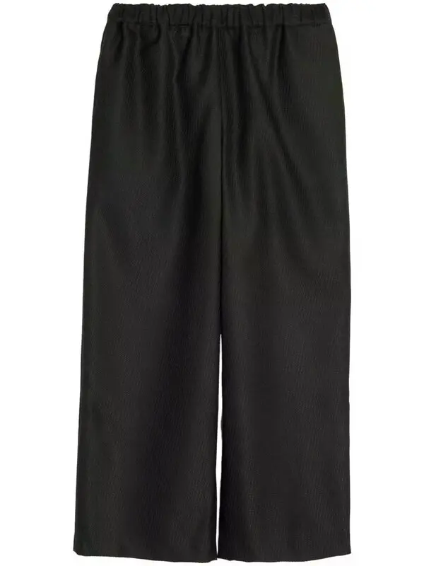 Comme Des Garçons Wool Trousers - Black