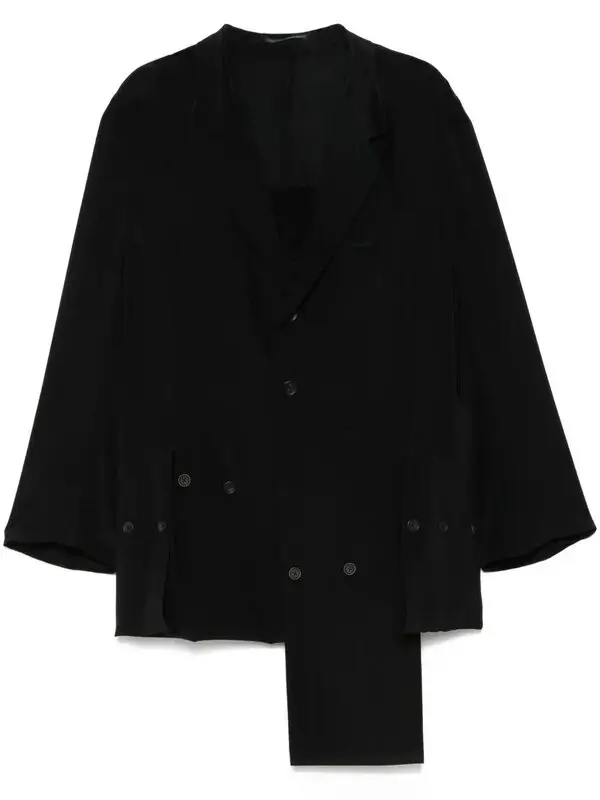 Yohji Yamamoto Silk Coat