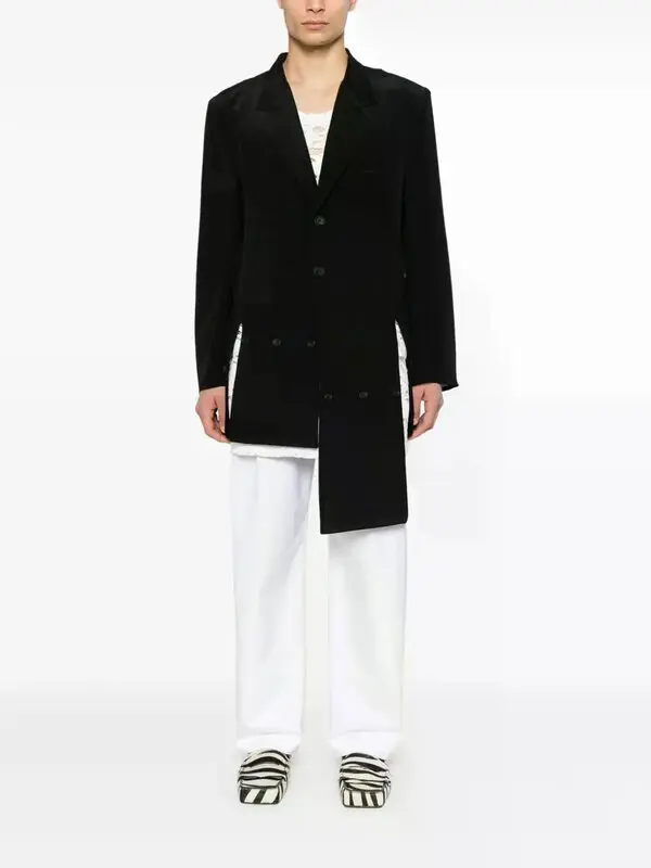 Yohji Yamamoto Silk Coat