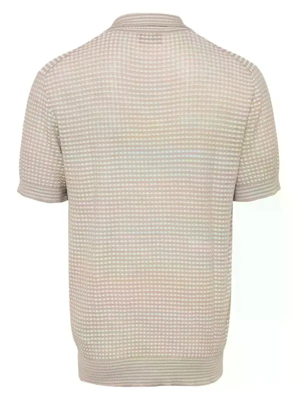 Brioni Knitted Polo Shirt