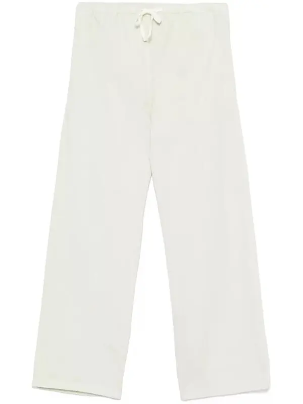 MAISON MARGIELA Cotton Trousers - Green