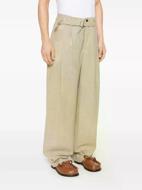 Jacquemus Le Pantalon Canvas Trousers