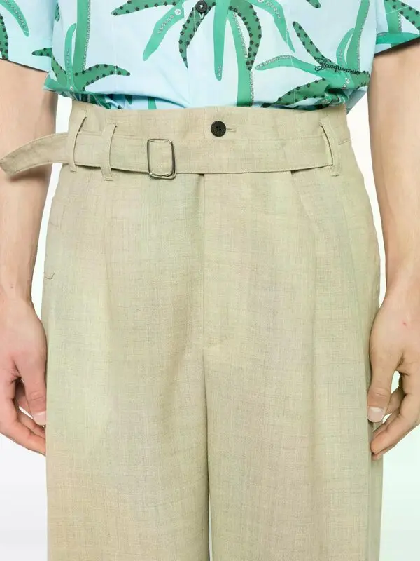 Jacquemus Le Pantalon Canvas Trousers