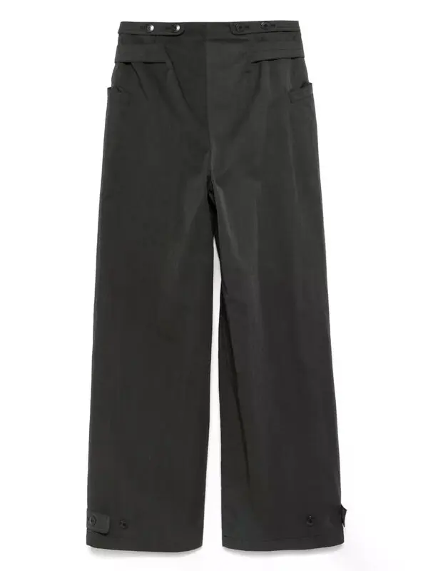 LOW CLASSIC Double-belted Trousers