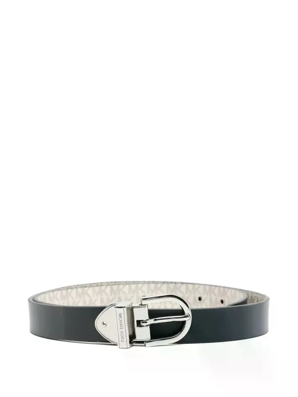 Michael Kors Embossed Logo Belt - Blue