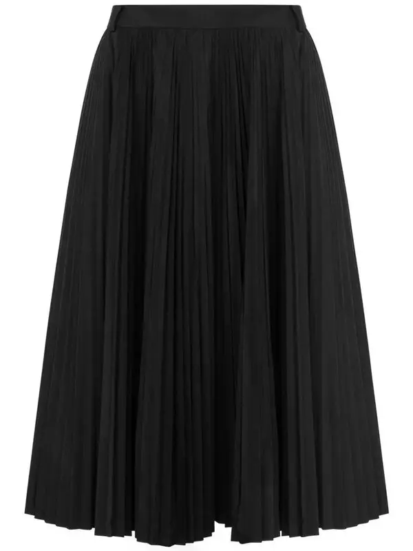 Moschino Pleated Midi Skirt