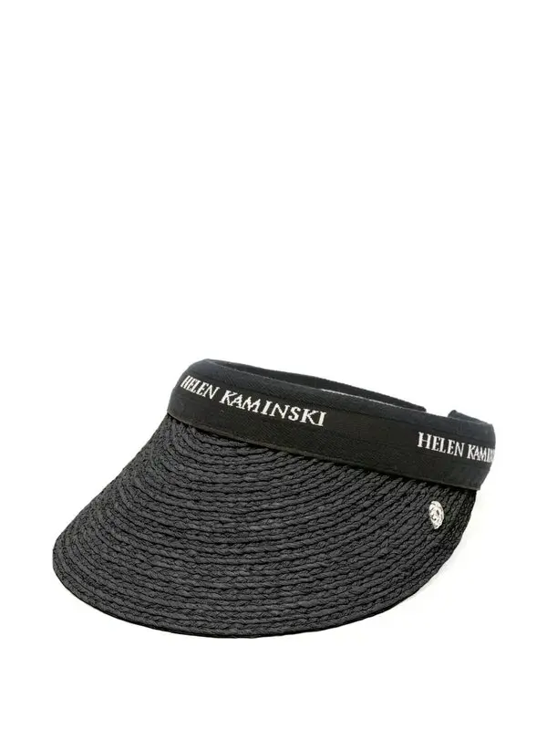 Helen Kaminski Bianca Logo Visor - Black