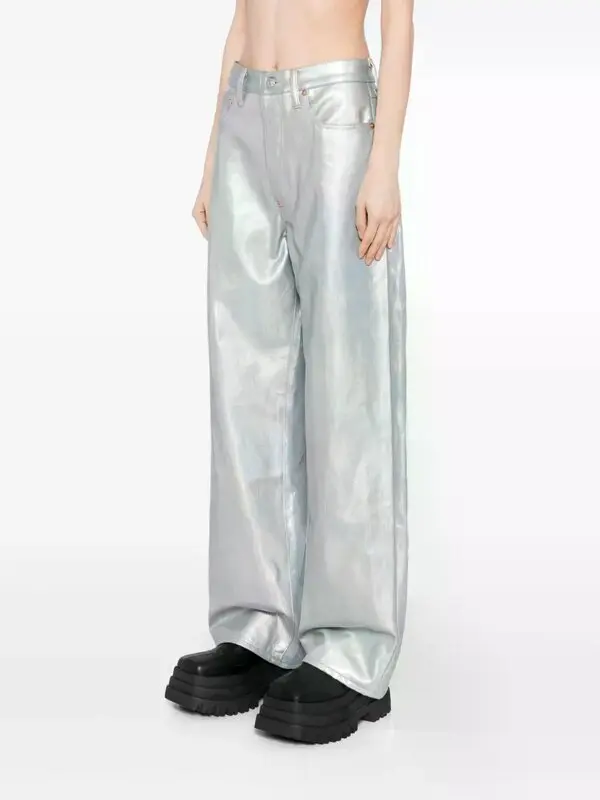 Junya Watanabe Foiled Straight-leg Jeans