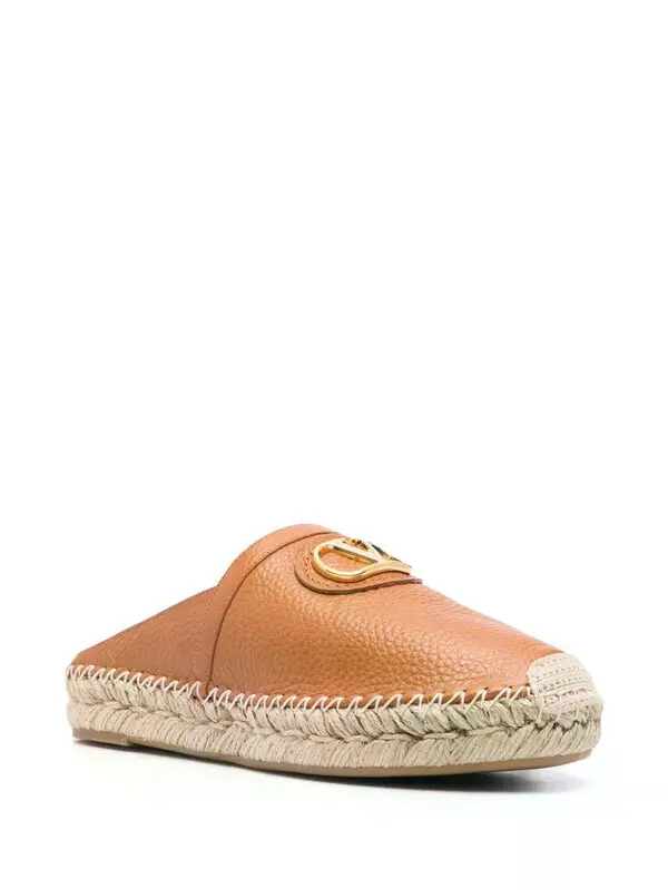 Valentino Garavani Vlogo Signature Espadrilles - Brown