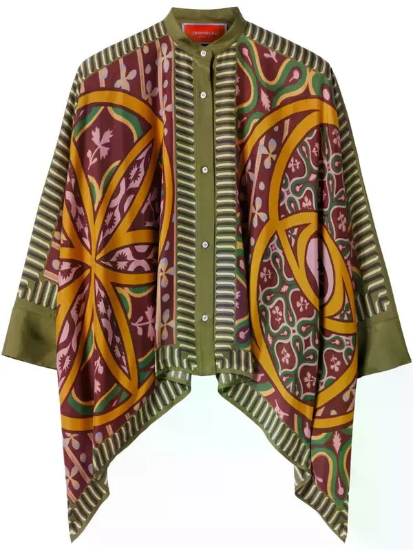 La DoubleJ Foulard Shirt - Green