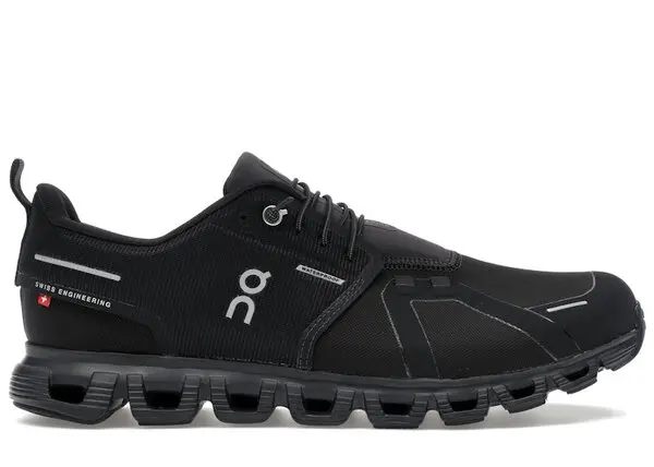 On Cloud 6 Waterproof Sneakers - Black