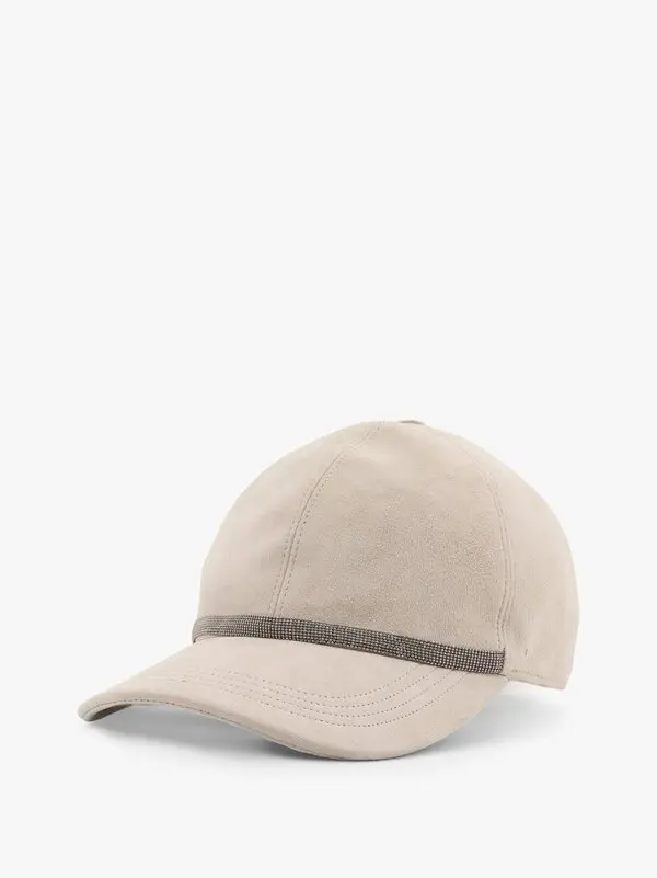 Brunello Cucinelli Suede Baseball Cap