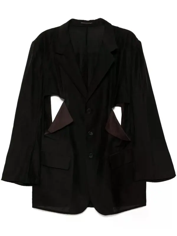Yohji Yamamoto Cut-out Blazer