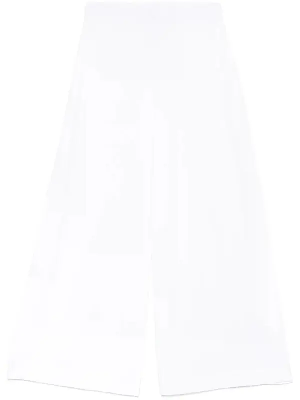 D.exterior Wide-leg Trousers - 1 Bian Bianco