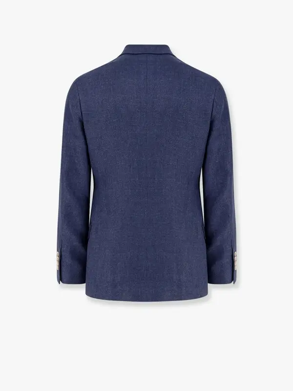 Brunello Cucinelli Linen, Wool And Silk Suit