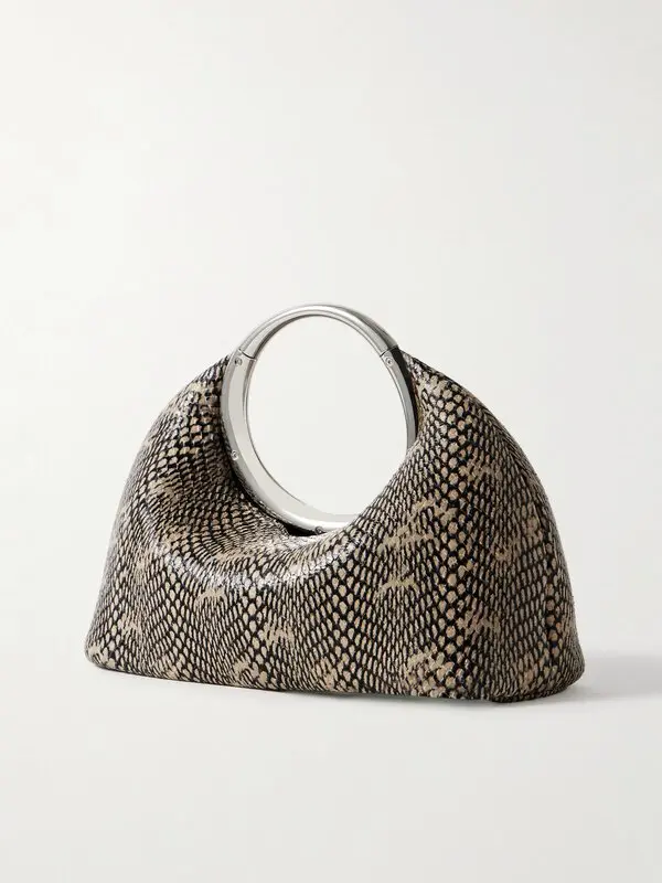 Jacquemus The Calino Small Snake-effect Tote