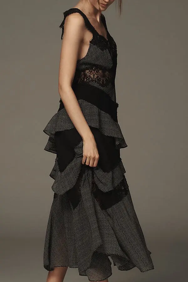 womens see through lace dress Sheer Lace Dress See Through Dress main image 1