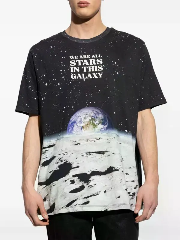 Balmain Galaxy-print T-shirt