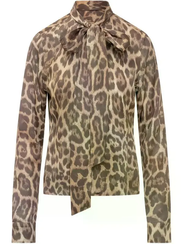Stella McCartney Leopard-print Blouse