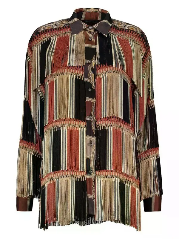 Etro Fringed Shirt