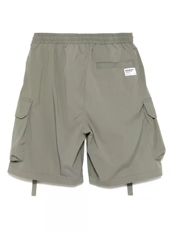MUSIUM DIV. Logo-patch Cargo Shorts - Green