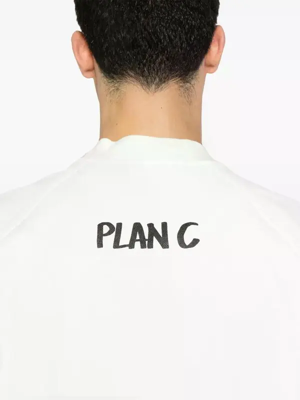 Plan C Bianca-print T-shirt