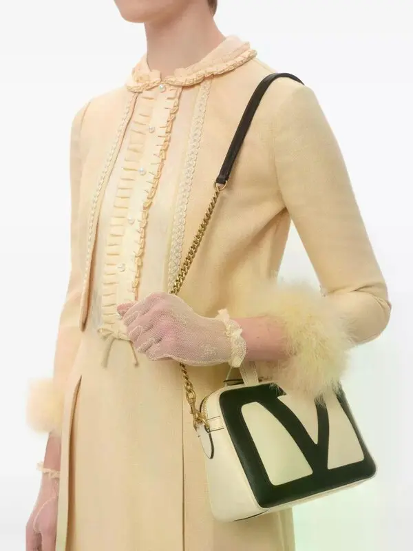 Valentino Garavani Viva Superstar Nappa Leather Handbag - Neutrals