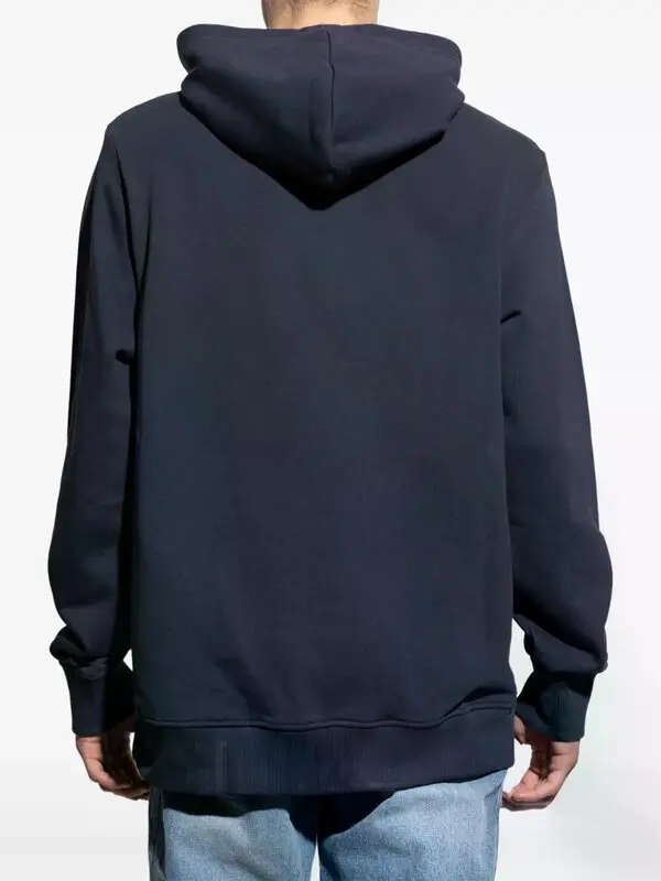 Balmain Logo-graphic Drawstring Hoodie