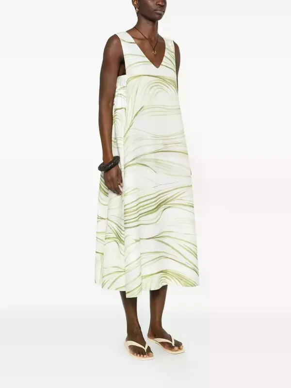 Peserico Printed Midi Dress