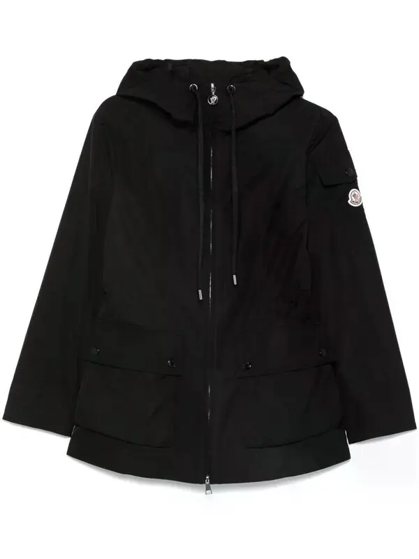 Moncler Leando Hooded Parka - Black