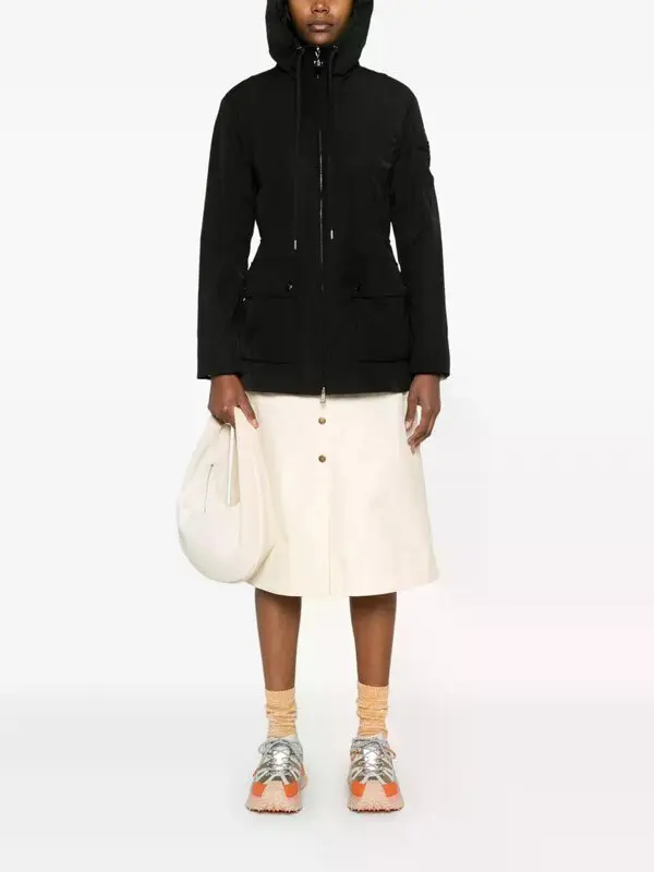 Moncler Leando Hooded Parka - Black