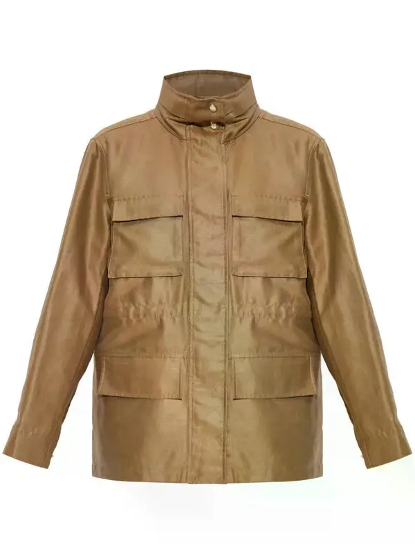 Moncler Linen Utility Jacket