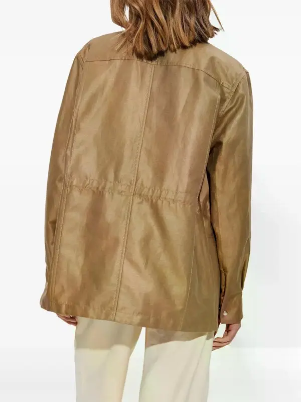 Moncler Linen Utility Jacket