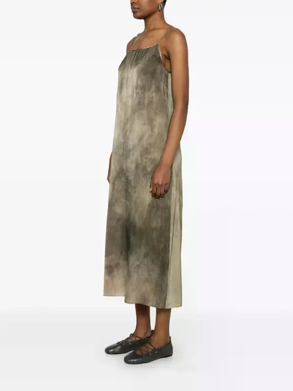 UMA WANG Anya Midi Dress - Green