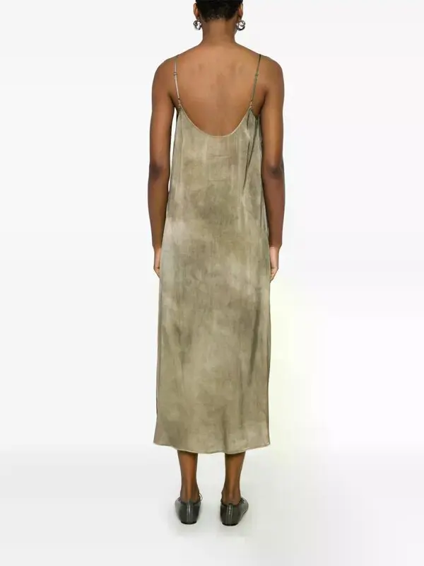 UMA WANG Anya Midi Dress - Green