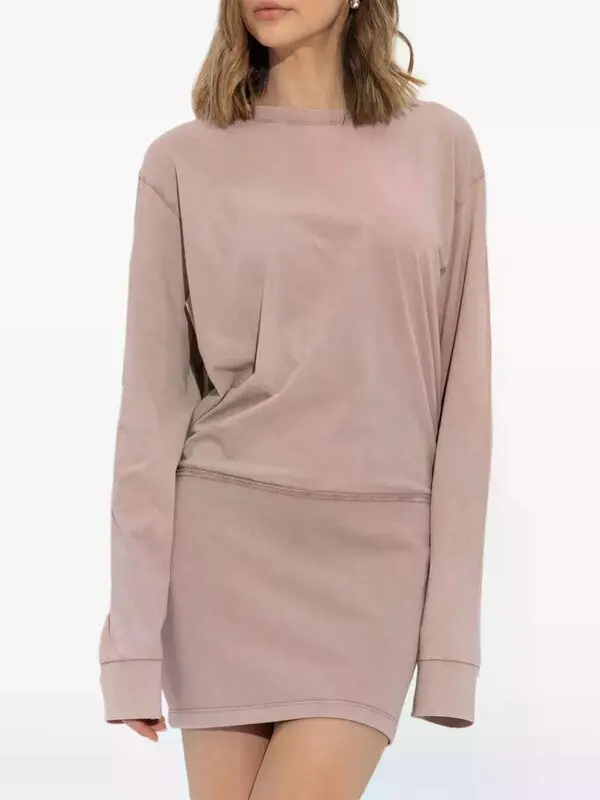 Dsquared2 Long-sleeve Jersey Dress - Pink