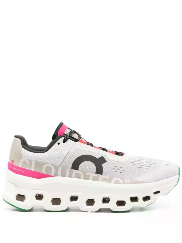 On Cloudmonster Lace-up Sneakers - Grey