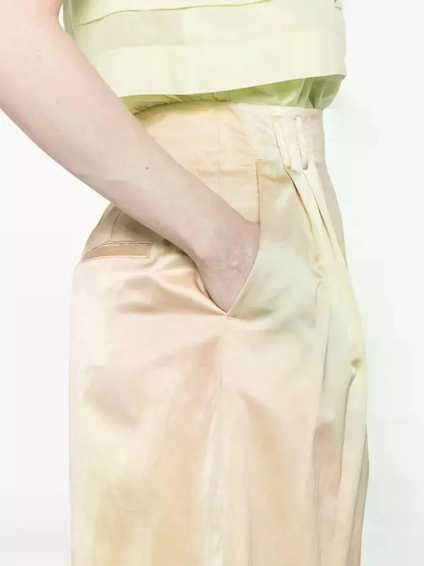 Peserico Satin Midi Skirt