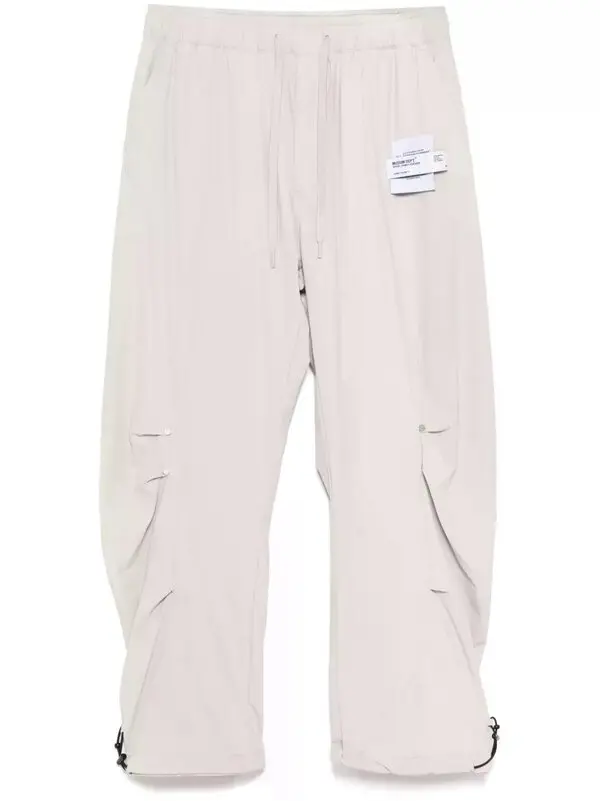 MUSIUM DIV. Logo-patch Trousers - Neutrals