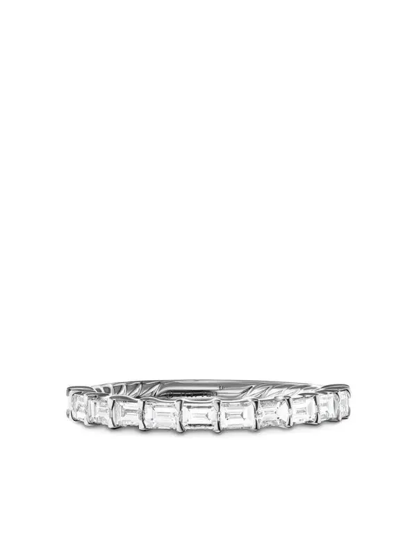 David Yurman Platinum Dy Eden Diamond Ring - Pladi