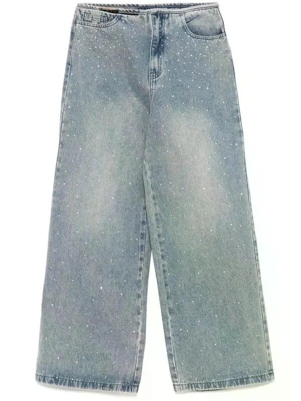 B+AB Crystal Embellished Jeans