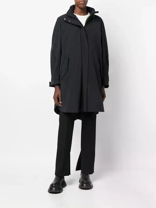 Max Mara High-neck Oversized Raincoat