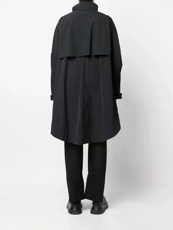 Max Mara High-neck Oversized Raincoat