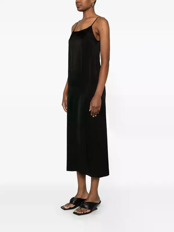 UMA WANG Anya Midi Dress - Black